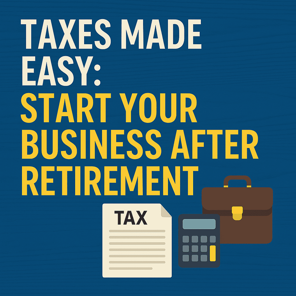 Taxes Made Easy: Start Your Business After Retirement - RetireCoast.com