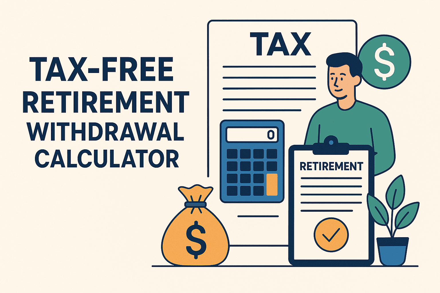 Tax-Free Retirement Withdrawal Calculator - RetireCoast.com