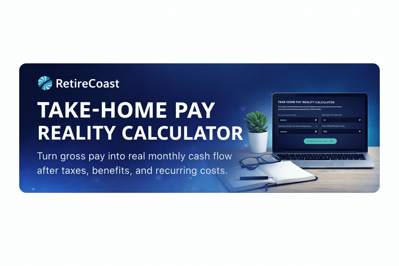 Take-Home Pay Reality Calculator (After Taxes & Monthly Costs ...
