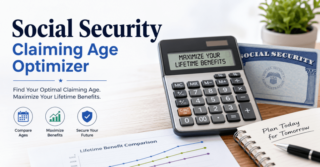 Social Security Claiming Age Optimizer | Best Age to Claim Tool ...
